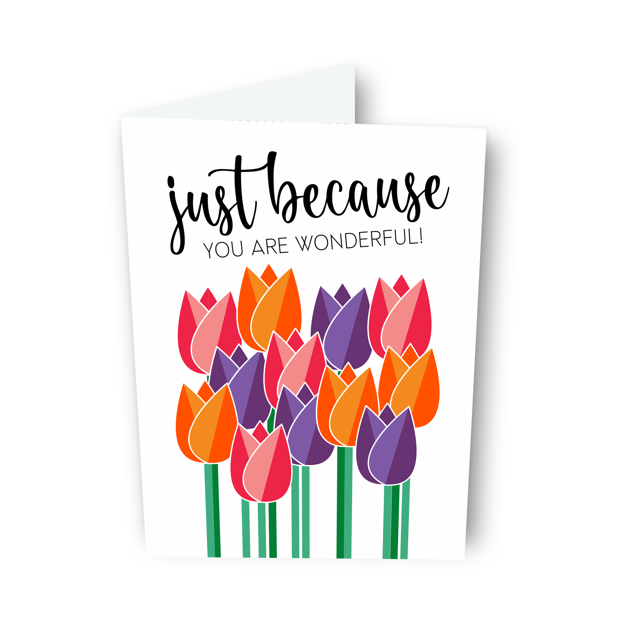 just because cards printable